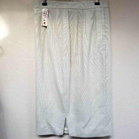 Isaac Mizrahi | Skirts | Vintage Isaac Mizrahi Womens Wool Blend Slit ...